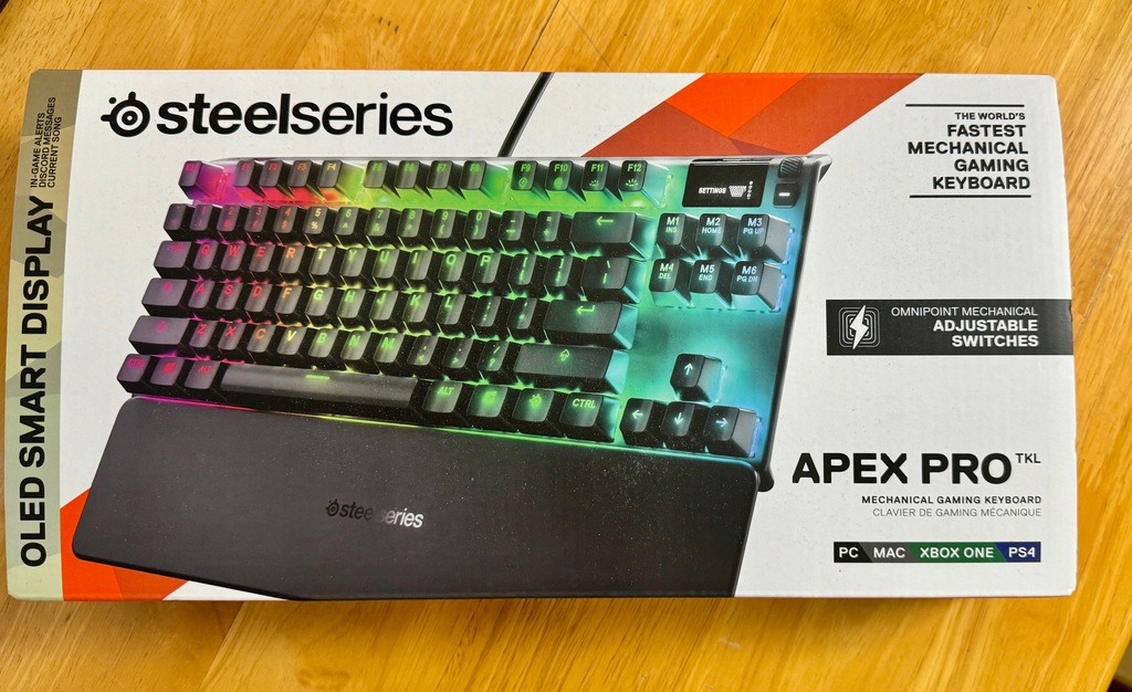 Klawiatura mechaniczna Apex Pro TKL - 15101391545 - oficjalne archiwum Allegro