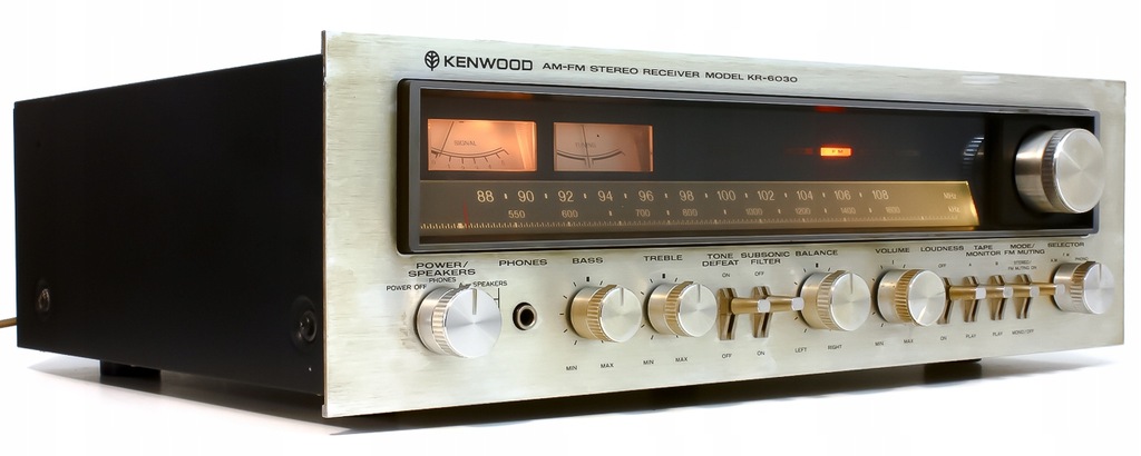 KENWOOD KR-6030 PIĘKNY AMPLITUNER STEREO VINTAGE - 10435120991 ...