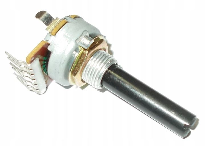 Potencjometr 2x50k (B50K) liniowy 6-pin / R-164KP- - 13291627961 ...