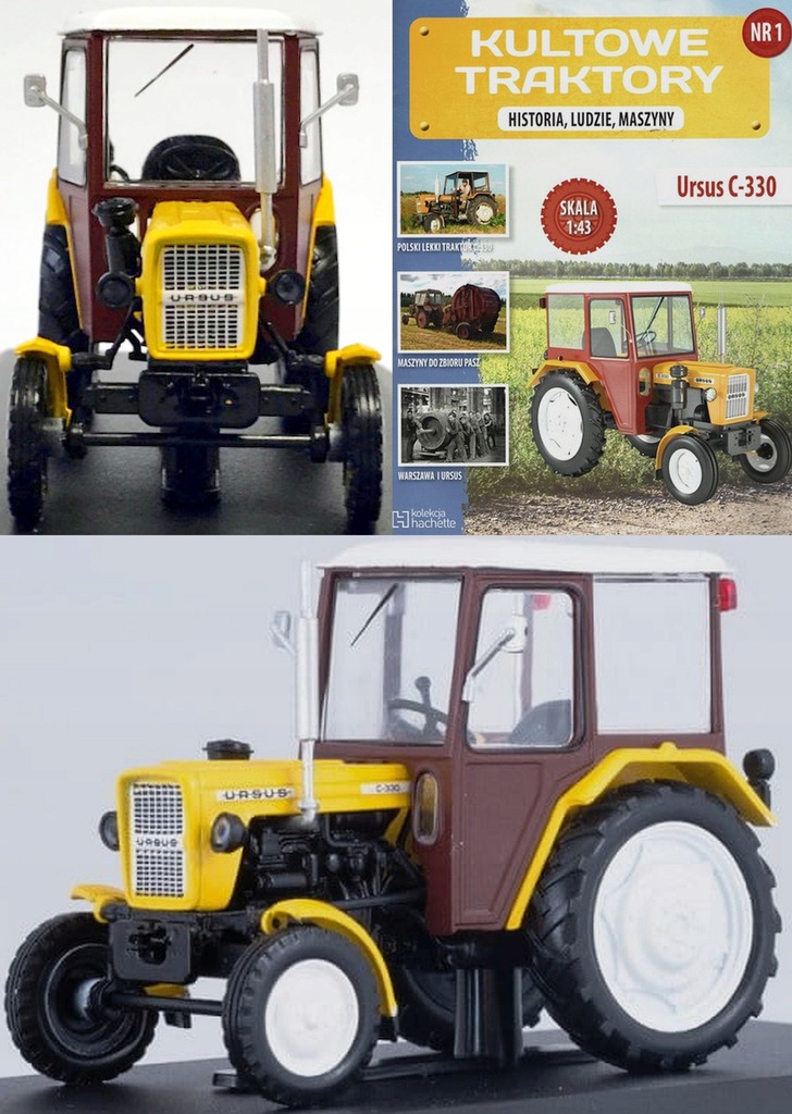 Ursus C-330 Hachette 1:43 Kultowe Traktory Nr 1 - 14305059848 ...