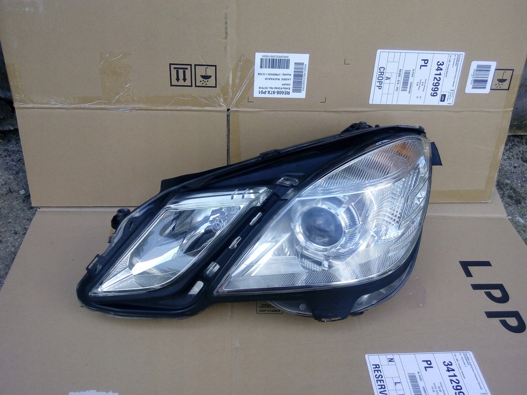 MERCEDES W212 EKLASA LEWA LAMPA SOCZEW A2128208161 - 7593530283 ...