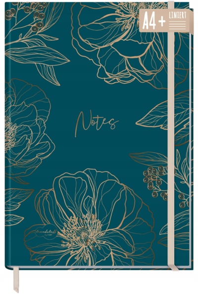 NOTATNIK W LINIE FORMAT A4 - 12698955701 - oficjalne archiwum Allegro