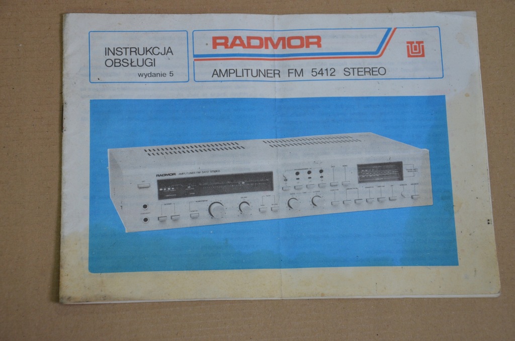 Instrukcja obsługi amplituner Radmor 5412 - 13218444460 - oficjalne ...