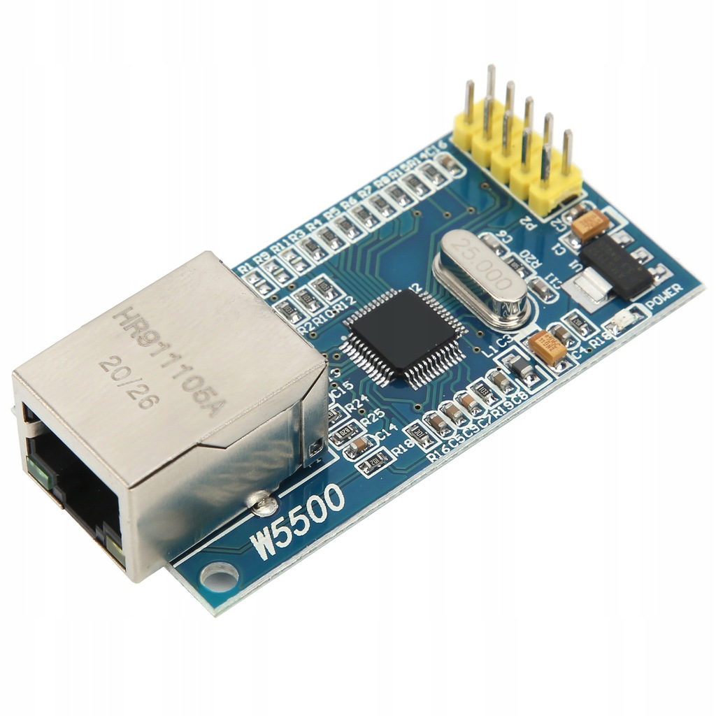 MODUŁ SIECIOWY W5500 ETHERNET SPI STM32 - 13780735822 - oficjalne archiwum Allegro