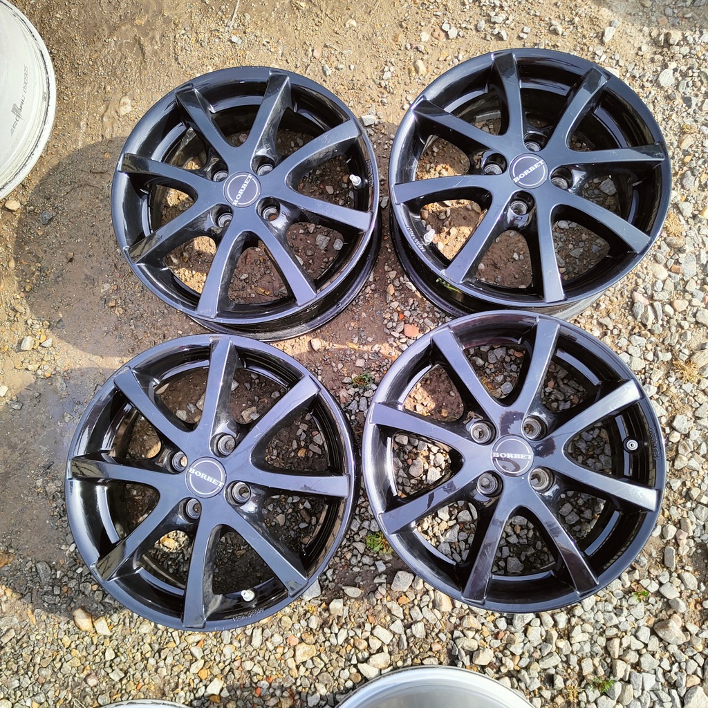 FELGI BORBET 15' 4x100 OPEL HONDA SUZUKI KOMPLET - 14019909917 ...