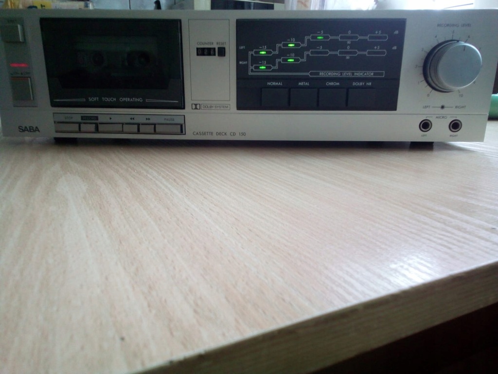 Magnetofon kasetowy Saba CD-150 srebrny - 13871552205 - oficjalne ...