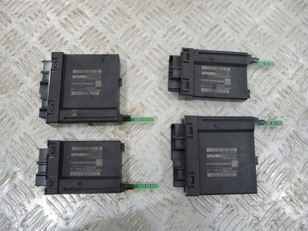 VOLVO XC90 II T5 MODUŁ STEROWANIA SZYB 31674755 - 12590436579 ...