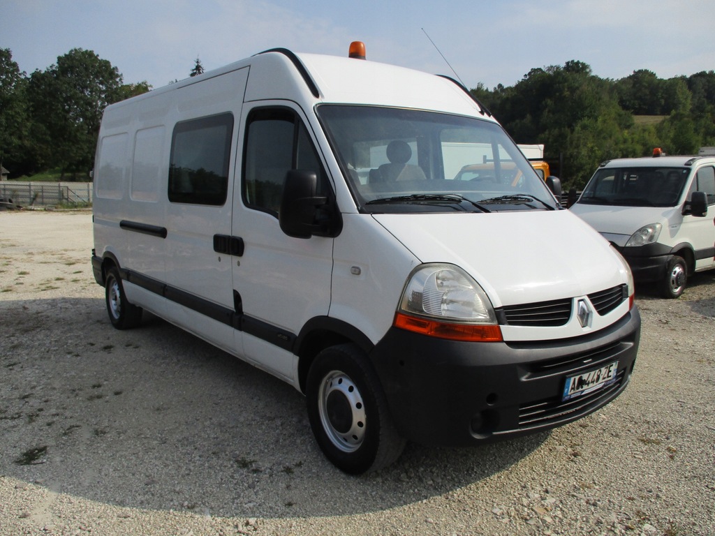 Master L3H2 doka 7-osobowy 2.5dCi dubel Brygadówka - 12654283909 ...