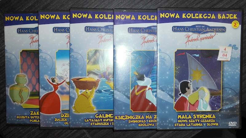 Mała Syrenka/ Nowe szaty cesarza/ Stara lata - - 11604480730 - oficjalne archiwum Allegro
