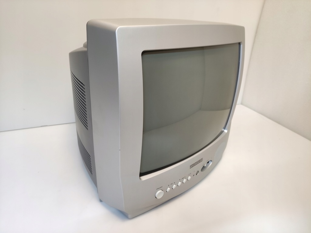 RETRO Telewizor kineskopowy TV DAEWOO 14" K14C5GT-S - 14213001620 ...