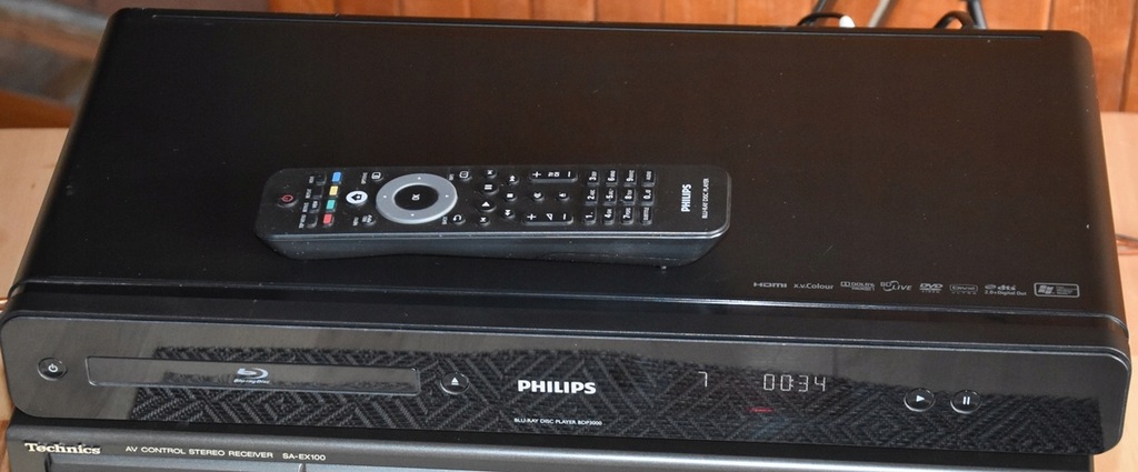 Philips BDP 3000/12 odtwarzacz Blu Ray +Pilot - 12411920171 - oficjalne ...