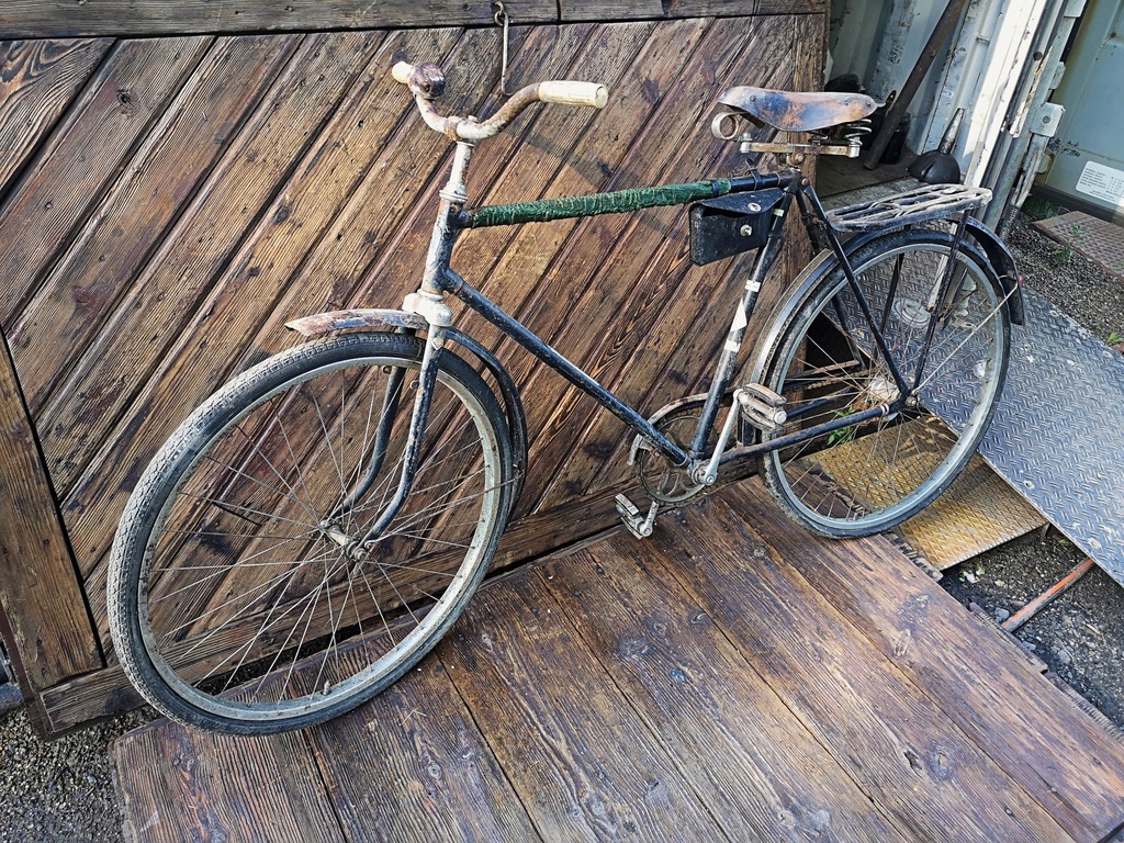 Stary rower UKRAINA klasyk retro oryginał PRL - 11022937299 - oficjalne ...