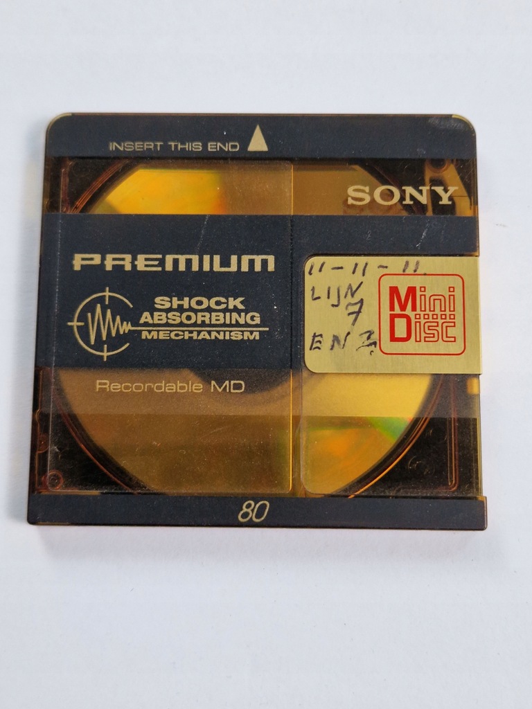 Sony Premium MD 80 MiniDisc - 14731526874 - oficjalne archiwum Allegro