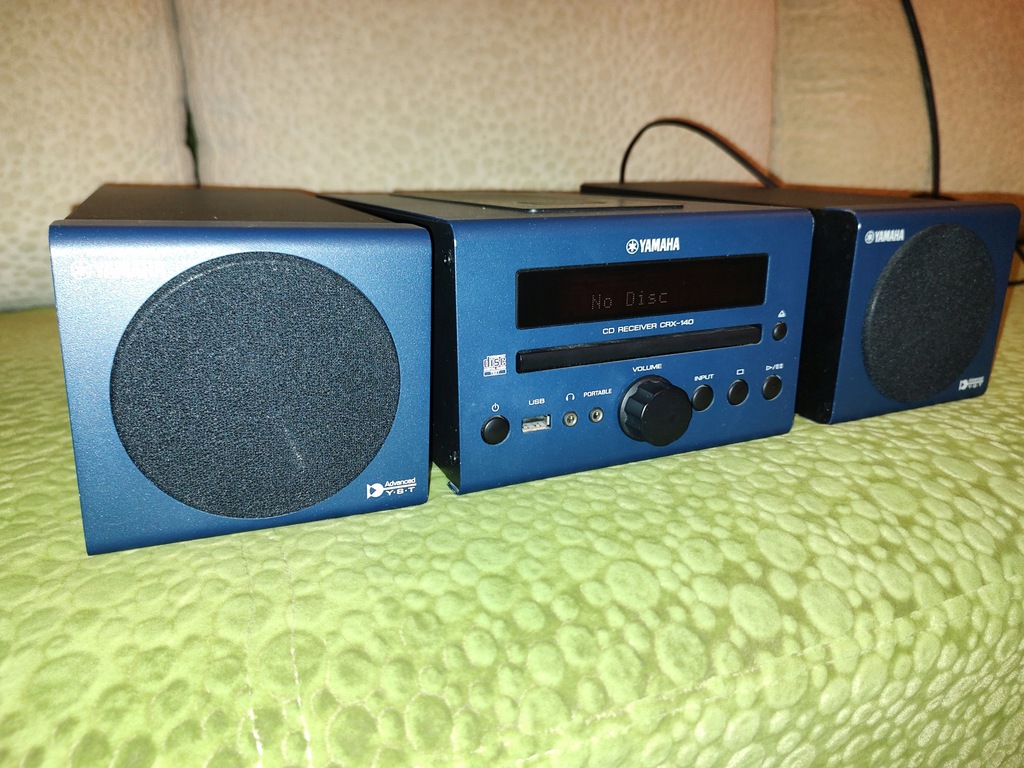 Miniwieża YAMAHA CRX-140 - 13113477181 - oficjalne archiwum Allegro