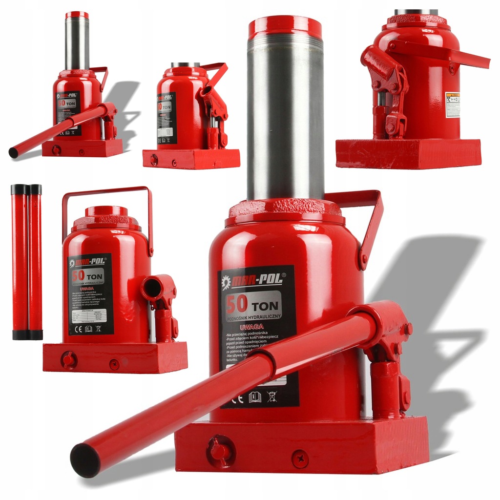 PODNOŚNIK HYDRAULICZNY LEWAREK 50 TON SŁUPKOWY - 12637212941 ...