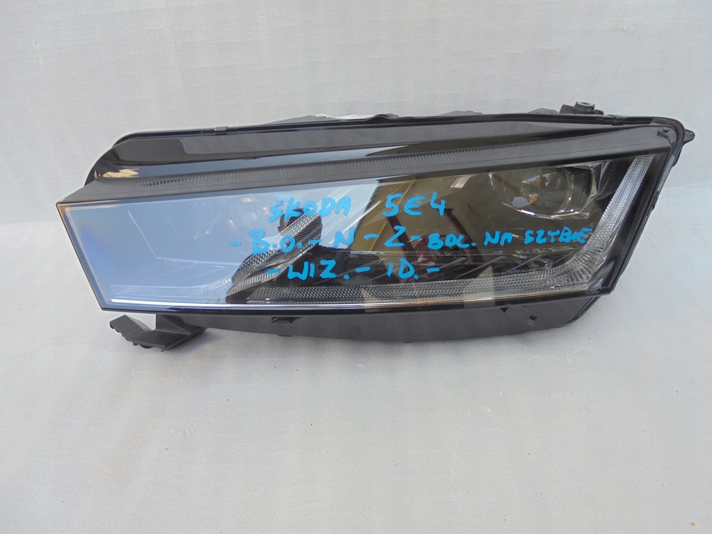 FULL LED LEWY LAMPA LEWA SKODA OCTAVIA IV 4 5E4 SLASK 5E4941015A EU ...