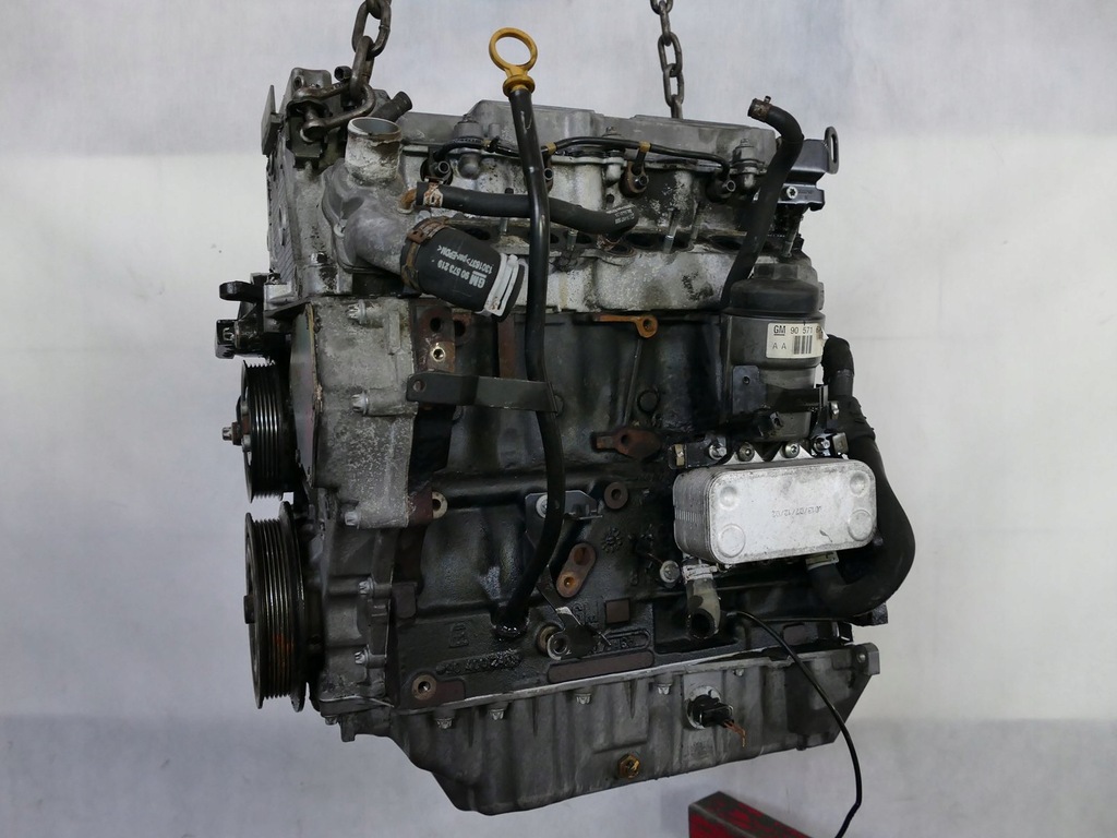 OPEL ZAFIRA A 2.2 DTI SILNIK GOŁY SŁUPEK Y22DTR - 12375230477 ...