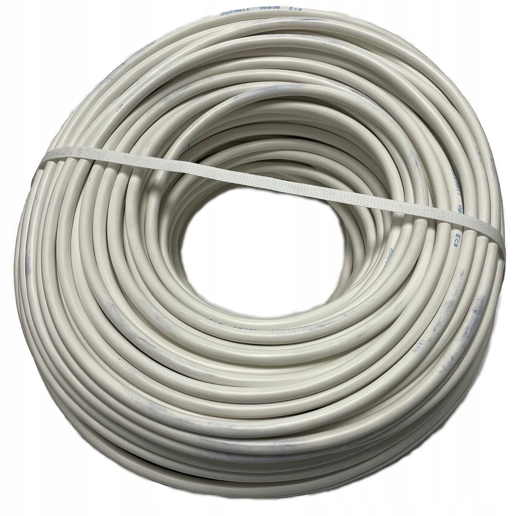 Przewód kabel linka H05VV-F OWY 4x1 biały 25m - 10772019175 - oficjalne ...