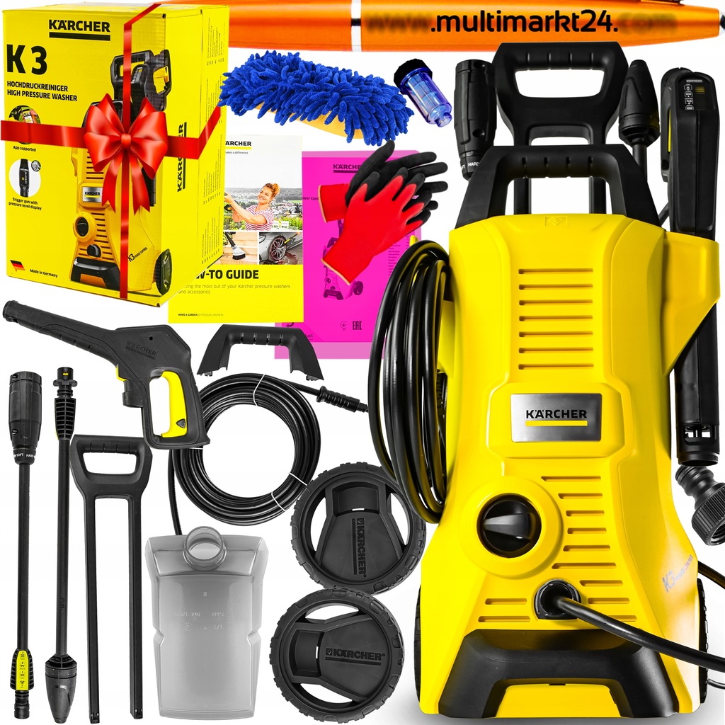 KARCHER K3 MYJKA CIŚNIENIOWA GIGA SET PREMIUM XXXL - 12331765475 - oficjalne archiwum Allegro