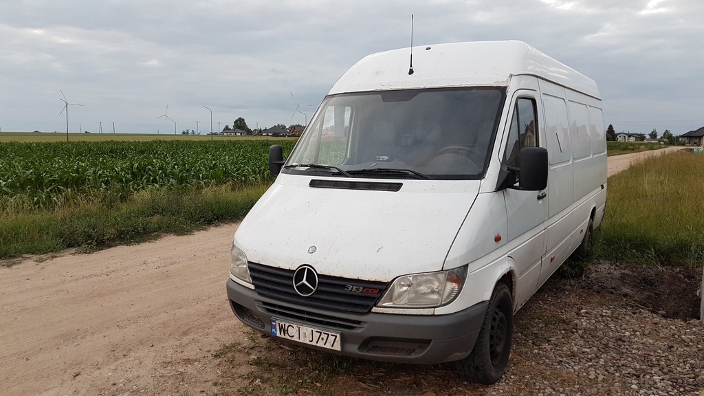 Mercedes sprinter MAX 313 cdi 2000 rok - 7401147654 - oficjalne ...