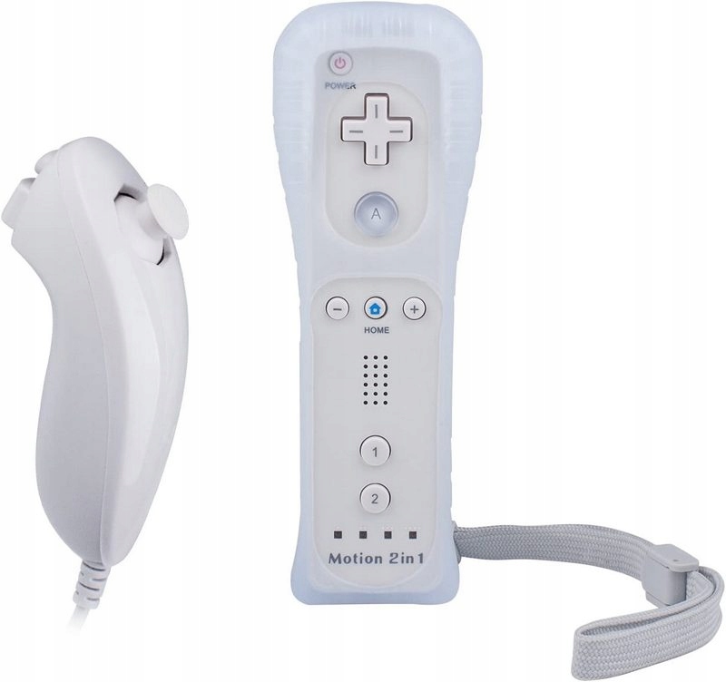 Wii Remote Plus + Nunchuck + Gwarancja - 13820939186 - oficjalne ...