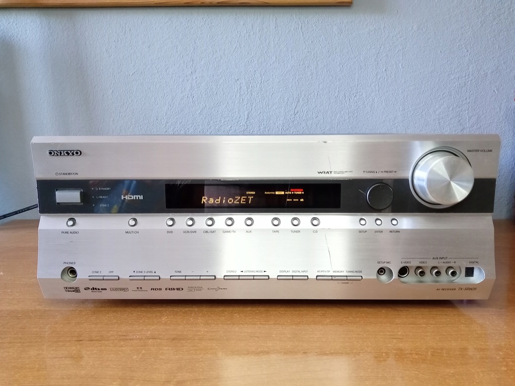 Amplituner ONKYO TX-SR605 - 12654772164 - oficjalne archiwum Allegro