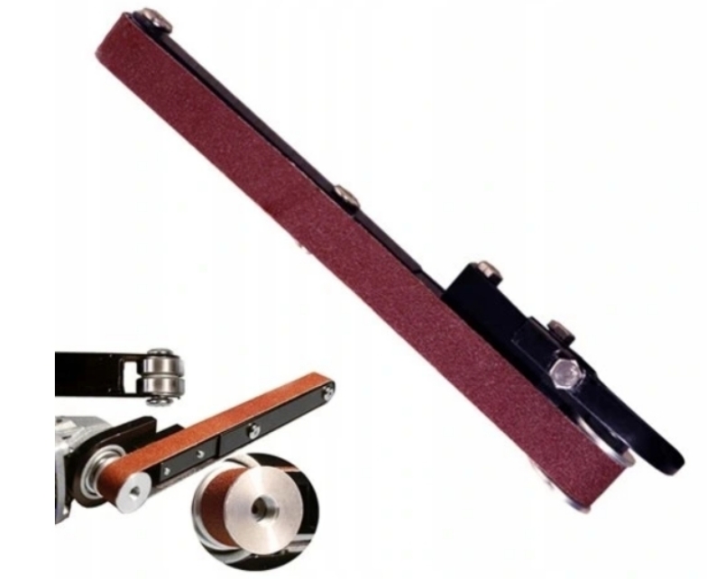 PRZYSTAWKA TAŚMOWA DO SZLIFOWANIA I POLEROWANIA RUR PILNIK SPAWÓW ...