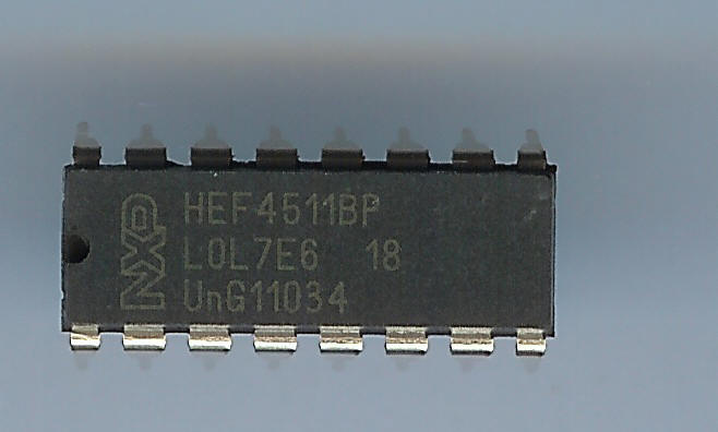 4511 CD4511 DIP16 dekoder BCD>wyśw. 7-segm. - 7062928151 - oficjalne ...