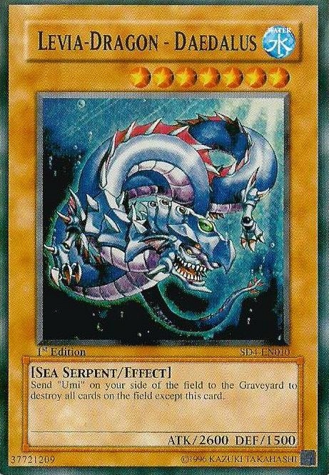 YUGIOH - LEVIA-DRAGON DEADALUS (SD4-EN010) - 12274092882 - oficjalne ...