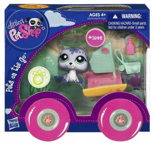 LPS LITTLEST PET SHOP Figurka FOKA FOCZKA z akcesoriami NUMER 1842 ...