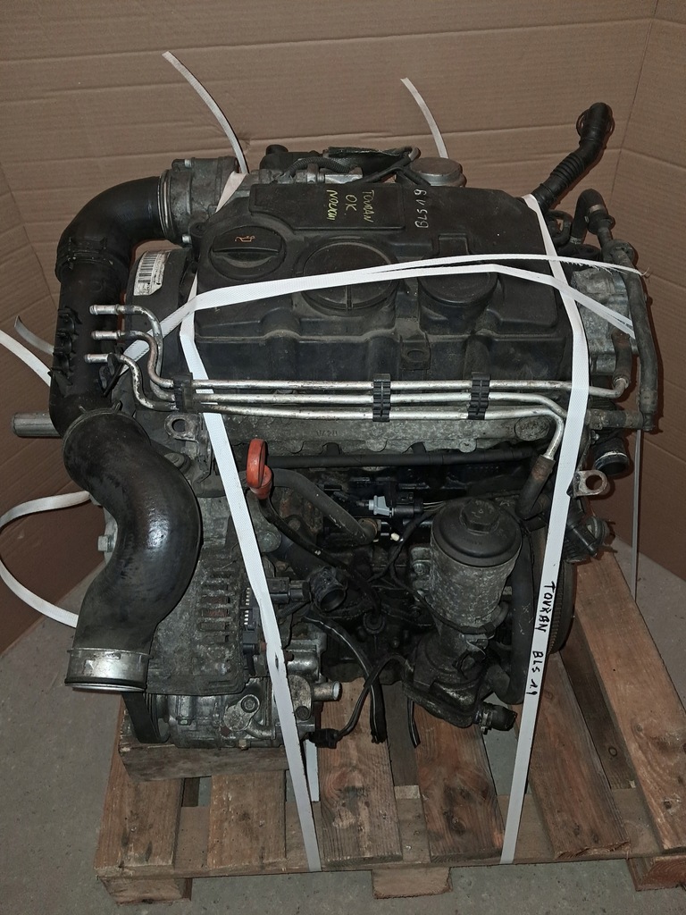 SILNIK 1.9TDI BLS Z DPF 105KM KOMPLETNY JETTA CADDY III PEWNIAK DO ...