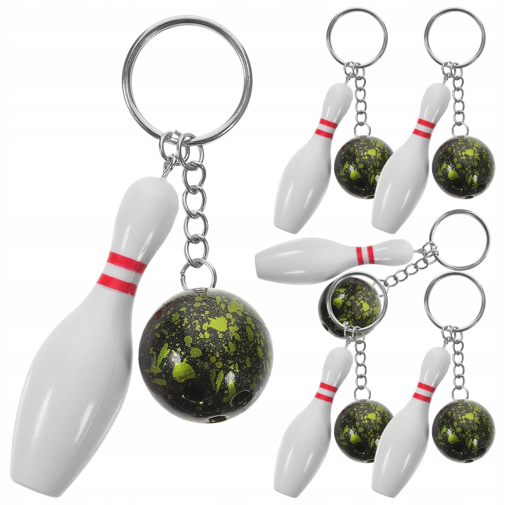 Bowling Keychain 3d Sports Ball Charm 6 Pcs - 13741987783 - oficjalne ...