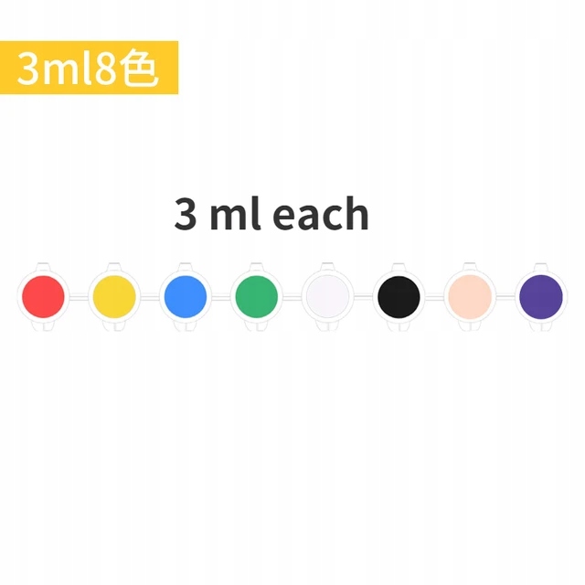 3ml-8-se-dan-tiaoZabawki dla przedszkolaków 12 kolorów obraz olejny zestaw - 15795449430 ...