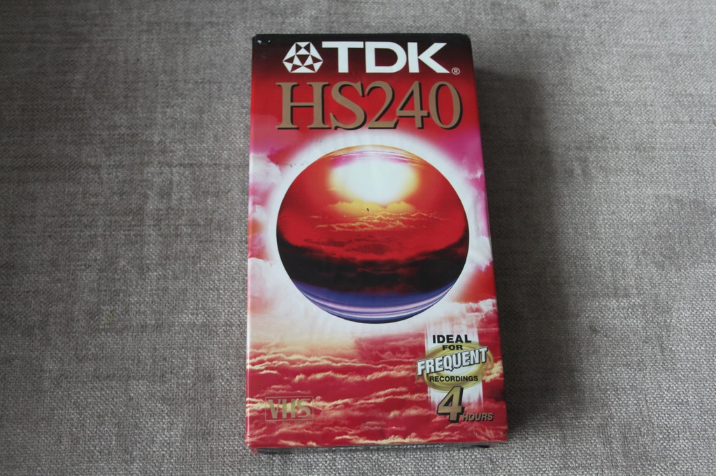 TDK HS 240 Kaseta VHS 240 min - 12204299562 - oficjalne archiwum Allegro