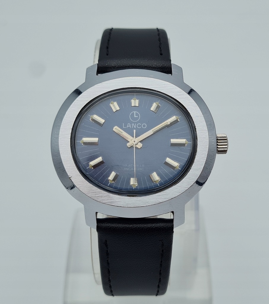 PRZEPIĘKNE LANCO SWISS MADE LATA 70-TE - IDEAŁ - 13060506668 ...
