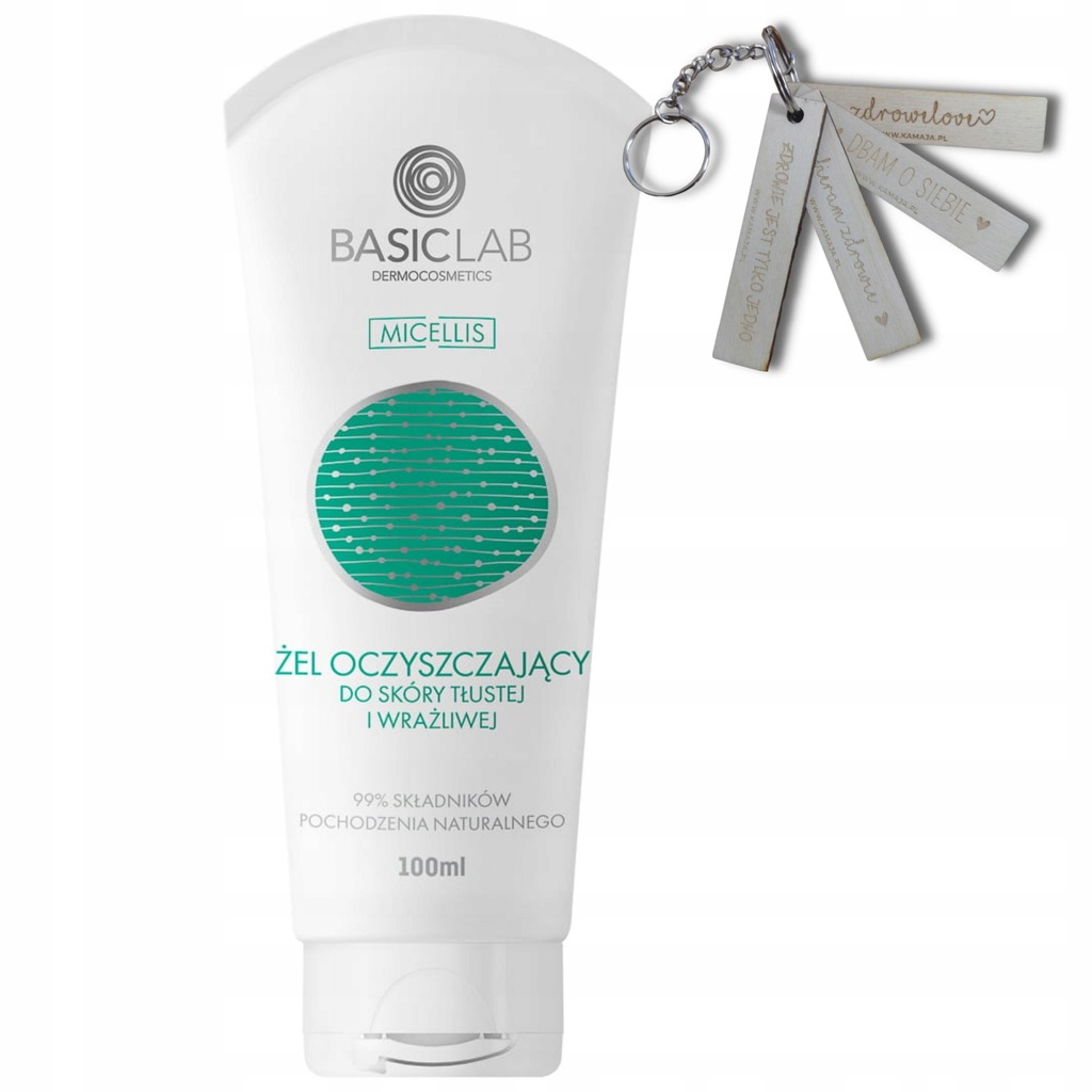BASICLAB ŻEL DO MYCIA TWARZY SKÓRA TŁUSTA 100ml - 11712825911 - oficjalne archiwum Allegro