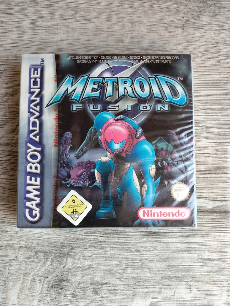 Metroid Fusion ! Game Boy Advance ! GBA ! BOX ! NOWA ! - 15753123651 ...