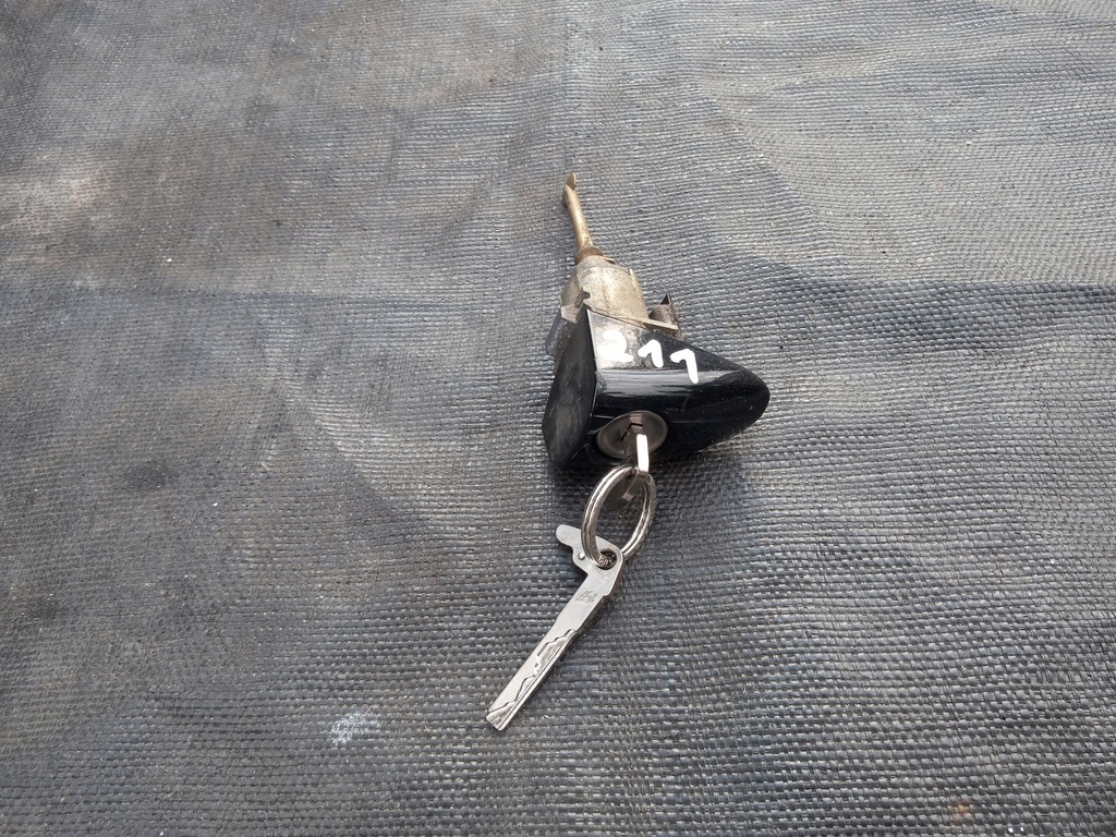 W209 W211 zamek drzwi lewy 2 kluczyki oryginał - 12606816521 - oficjalne archiwum Allegro