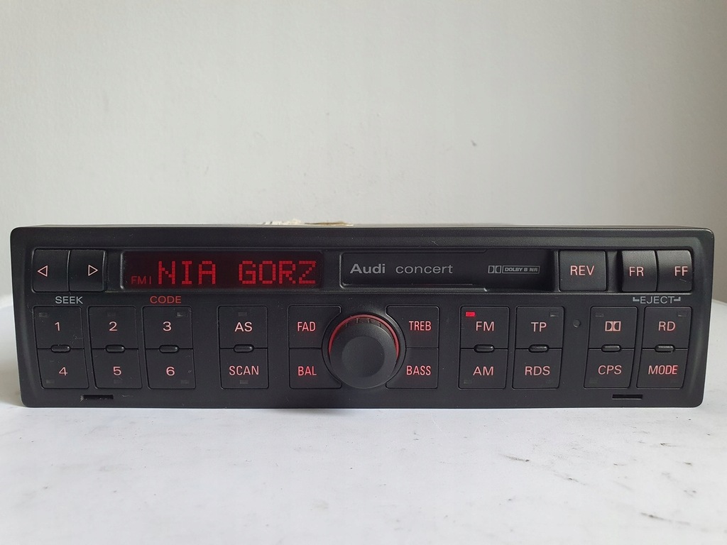 Radio Audi Concert PLUS A4 b5 A3 A6 C5 A2 A8 TT - 14089183098 - oficjalne archiwum Allegro