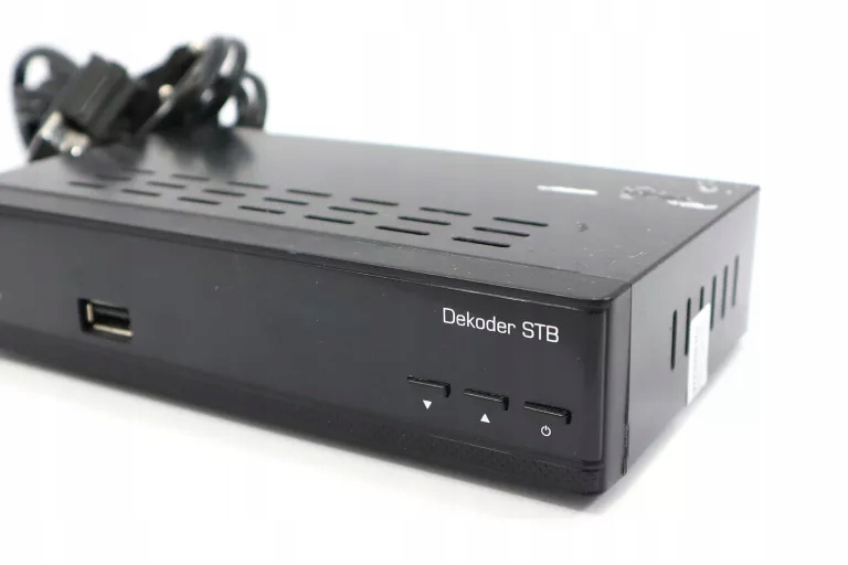 DEKODER STB HD N6 - CZARNY Z PILOTEM - 12637141459 - oficjalne archiwum Allegro