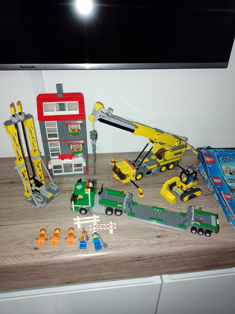 LEGO City 7633 Town Construction Site 877 el. - 13133997706 - oficjalne ...