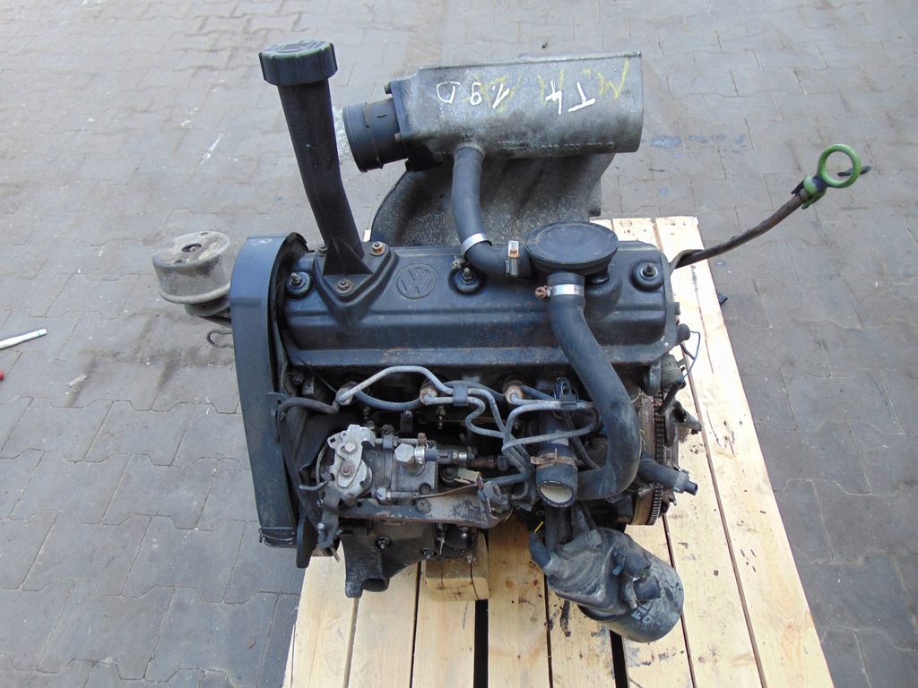 SILNIK KOMPLETNY VW T4 1.9D 1X - 9443945454 - oficjalne archiwum Allegro