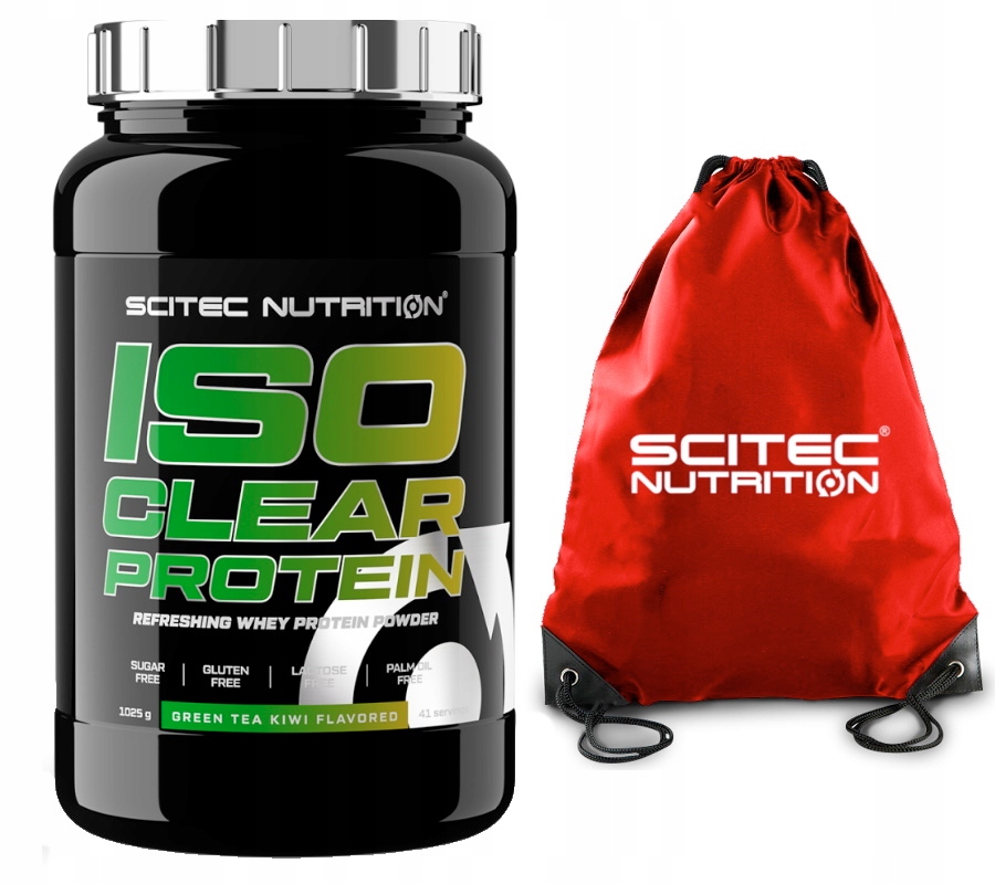 Scitec ISO Clear 1025g Białko+Gratis+Plan treningu - 11221186938 ...