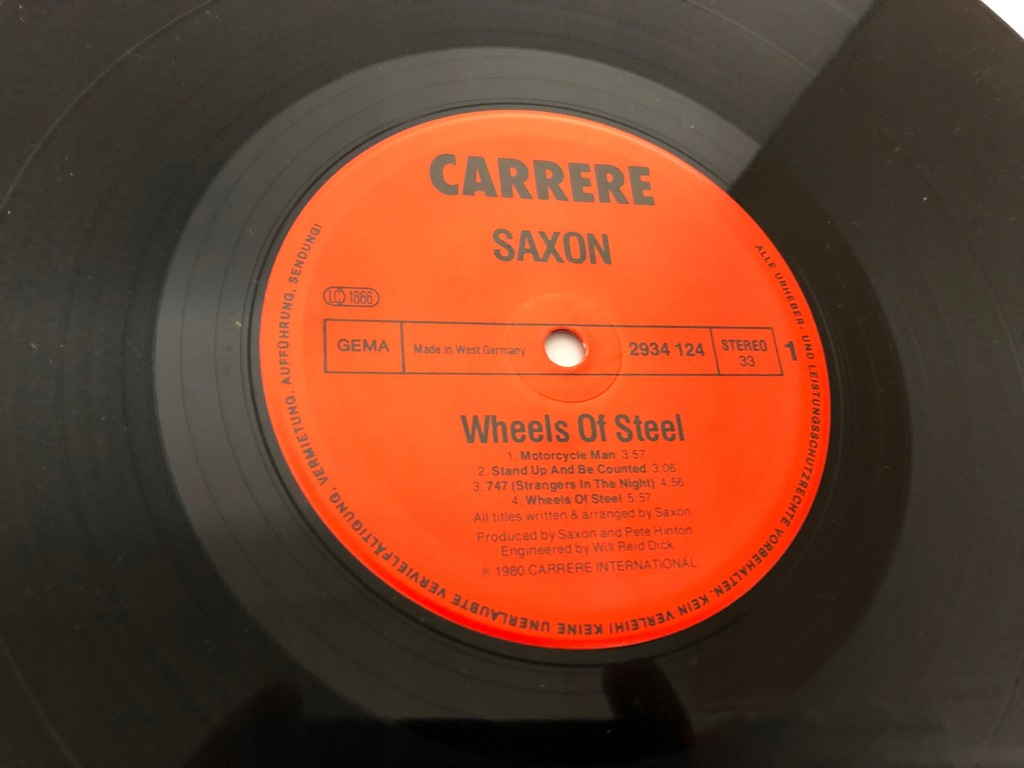 Купить Saxon Wheels Of Steel ---LP 236 Heavy Metal: отзывы, фото и ...