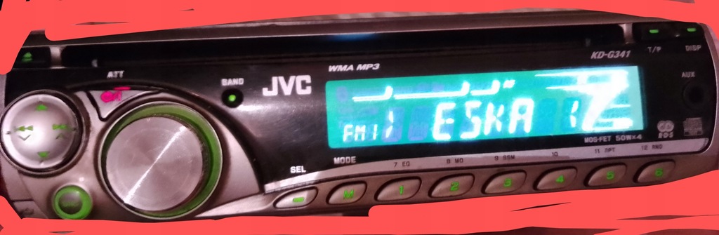 JVC KD-G341 RADIO SAMOCHODOWE CD MP3 Aux superCENA - 12232256070 - oficjalne archiwum Allegro