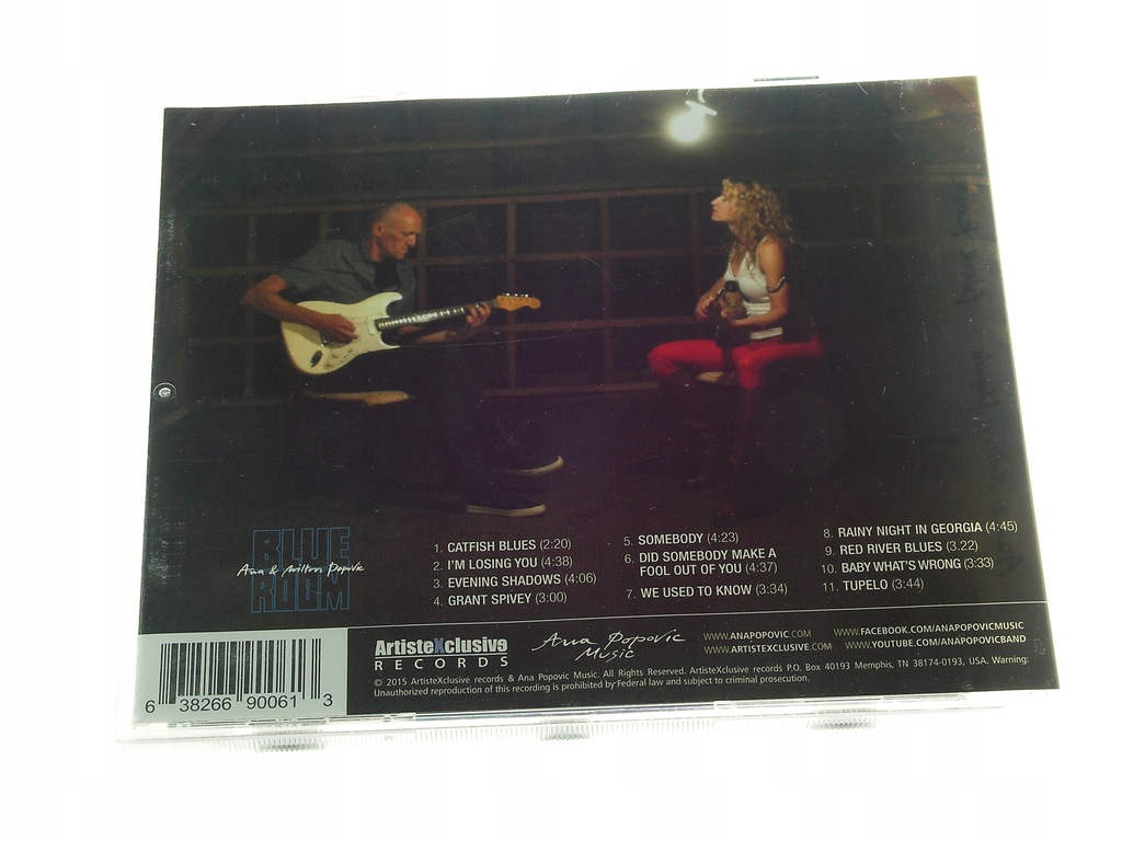 ANA & MILTON POPOVIC - BLUE ROOM - 12782521216 - oficjalne archiwum Allegro