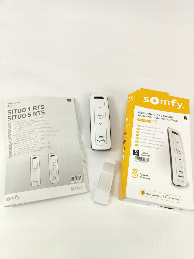 Pilot Somfy Situo 5 RTS Pure II Pięciokanałowy - 12470385718 ...