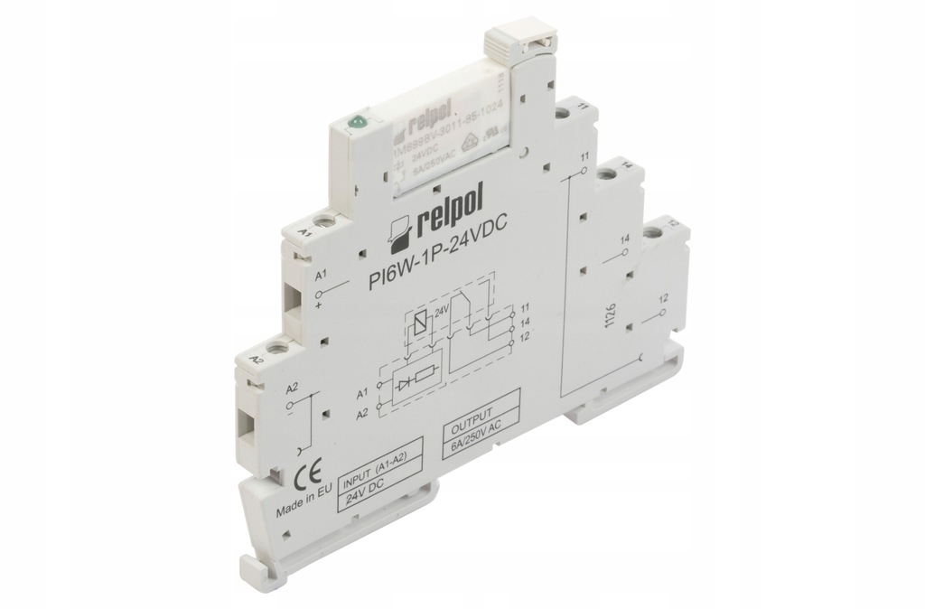 Przekaźnik interfejsowy PIR6W-1P-24V 858604 RELPOL - 13610137312 ...