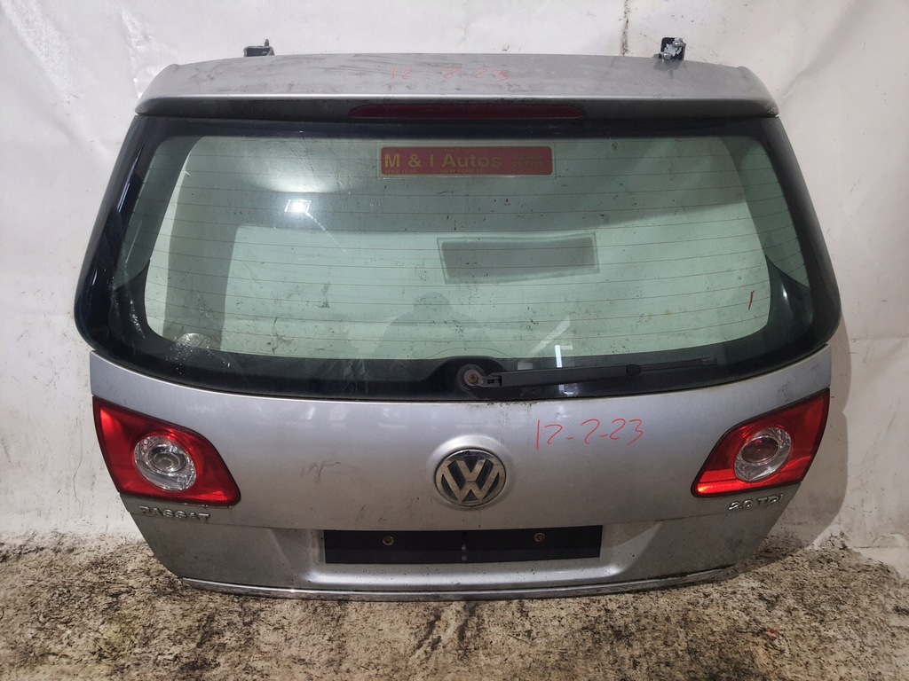 VOLKSWAGEN PASSAT B6 05-10 KOMBI KLAPA TYŁ - 13381376880 - oficjalne ...