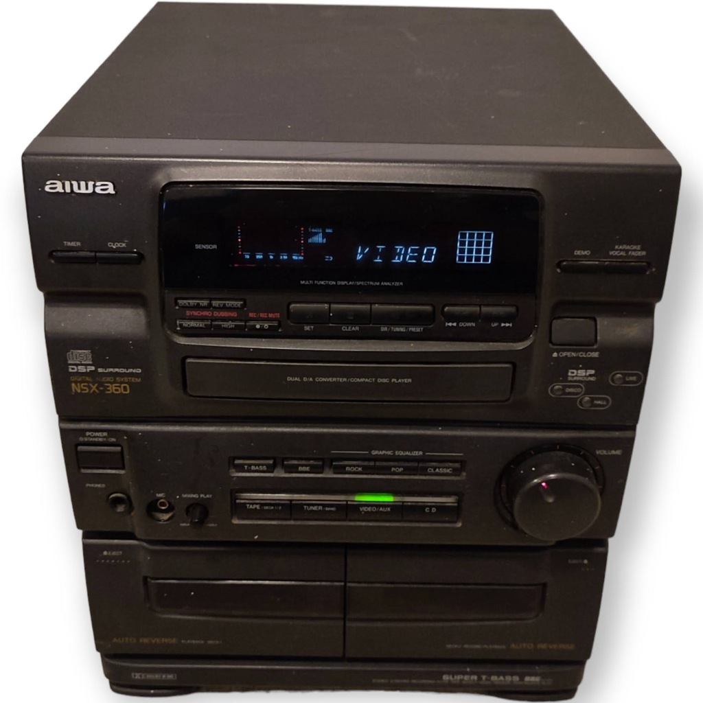 Wieża Aiwa CX N360Z. Aukcja BCM - 12704997755 - oficjalne archiwum Allegro